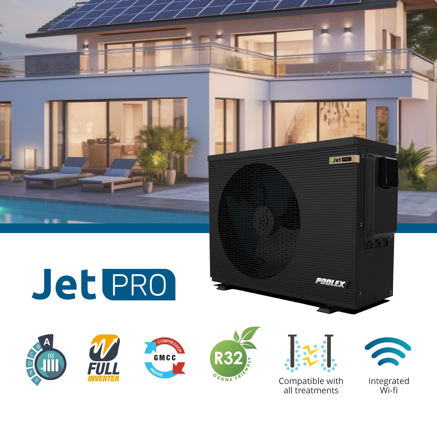 Jet Pro Heat Pump | Poolex