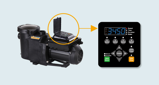 Variline, pompe de filtration piscine à vitesse variable